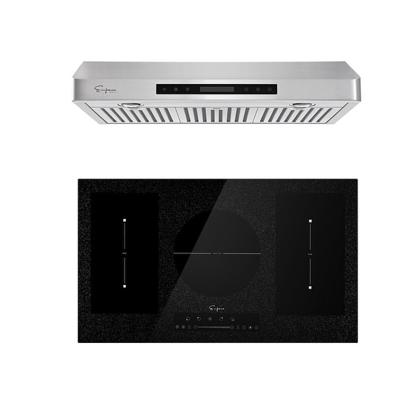 2 Piece Kitchen Appliances Packages Including 36" Induction Cooktop and ...