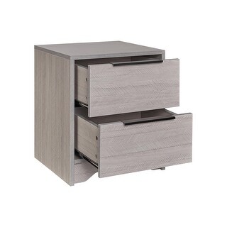 Rustic Night Stand Storage Cabinet Gray Coffee Table Filing Cabinet ...