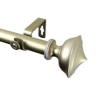 Leopold Curtain Rod 4884 Inch Light Gold - Light Gold - 48x4x4 - Bed ...