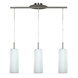 Toni 3 Light Pendant, Pewter Finish - Brushed Pewter - Bed Bath ...