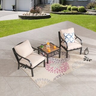 Patio Festival 3-Piece Conversation Set - Bed Bath & Beyond - 36135112