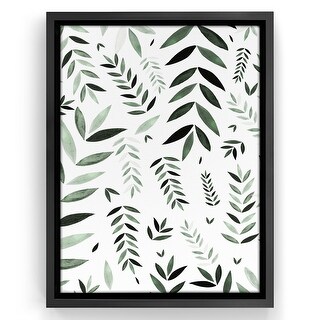 Americanflat - Canopy by Louise Robinson Floating Canvas Frame - Modern ...