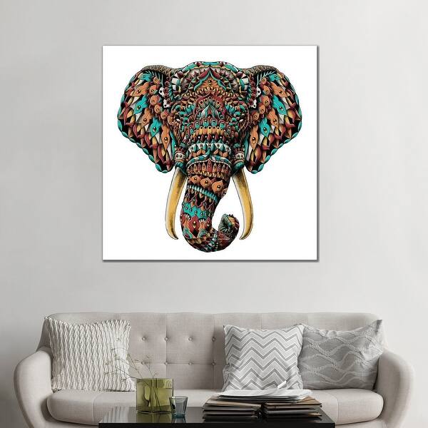abstract elephant head
