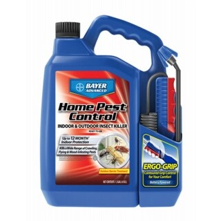 Bayer Advanced 502798A Home Pest Control Indoor & Outdoor Insect Killer ...