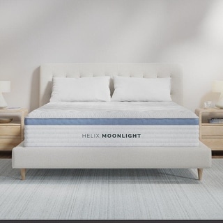 Helix Moonlight 11" Plush Mattress with Cooling GlacioTex Pillow Top ...