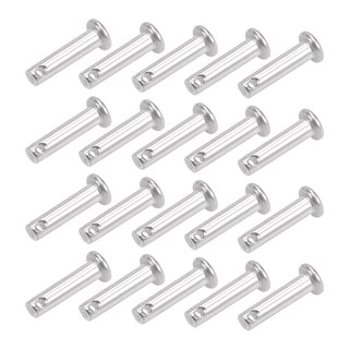 Single Hole Clevis Pins - Flat Head 304 Stainless Steel Link Hinge Pin 20Pcs - Bed Bath & Beyond ...