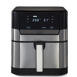 Uber Appliance Air fryer XL Premium - 7QT SS - Ceramic Non-stick PFOA ...