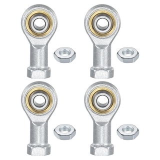 Rod End Bearing, Self-Lubricating Thread Steel Joint Rod End Jam Nuts ...