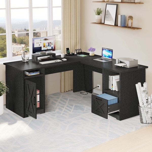 59 inch l shaped desk store