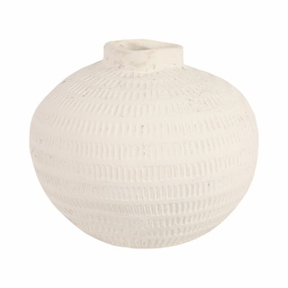 Sagebrook Home 10" Callum Small Omix Vase, Round, Solid - Bed Bath ...