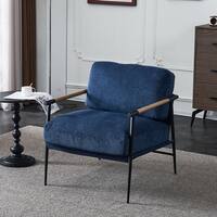 Leisure Chair Lounge Chair Velvet - 29.13"L*27.75"W* 33.26"H - Bed Bath ...