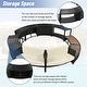 Roomfitters Spa Surround Spa Frame, Patio Rattan Sofa Set with Storage ...