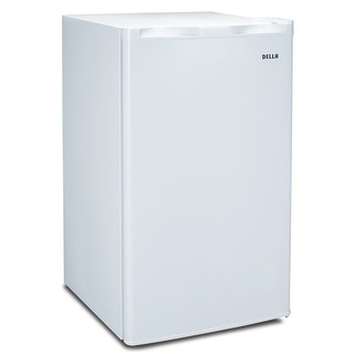 Della Compact Refrigerator and Freezer, 3.2 cu ft, Reversible Door ...