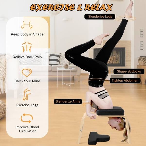 headstand yoga stool