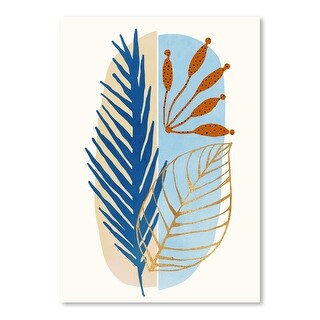 Americanflat - Flora Abstract by Modern Tropical - 16"x20" Poster Art ...