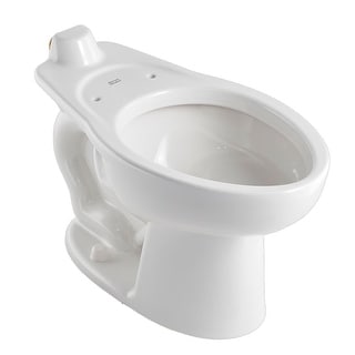 American Standard Madera Elongated Toilet Bowl Only With Top Spud and ...