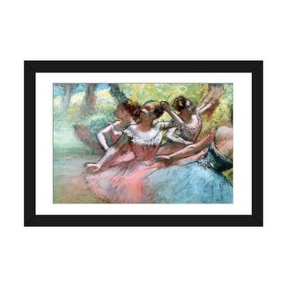 iCanvas "Four Ballerinas On The Stage" by Edgar Degas - Bed Bath ...