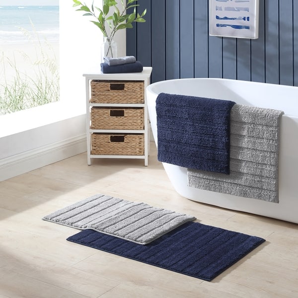 Nautica Shelly Reef 2 Piece Bath Rug Set - Bed Bath & Beyond - 37717071