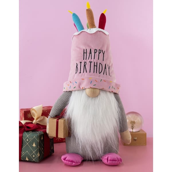 Rae Dunn Happy Birthday Gnome - Bed Bath & Beyond - 37151248