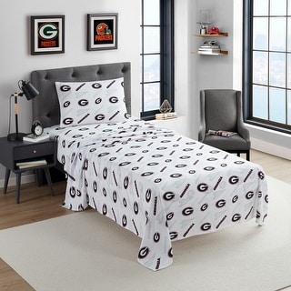 NCAA Officially Licenced Georgia Bulldogs Sheet Set - Bed Bath & Beyond ...