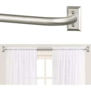 Wrap Around Curtain Rods - 66-120" - Bed Bath & Beyond - 40874628