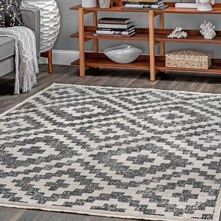 Brooklyn Rug Co Aztec Trellis Geometric Area Rug - Bed Bath & Beyond ...