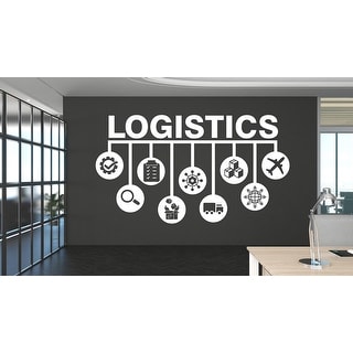 Logistics wall decal Planning Management Transport - Bed Bath & Beyond ...