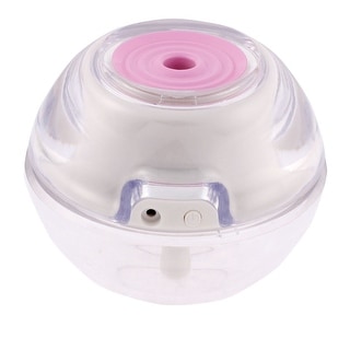 Portable Mini USB LED Crystal Nigh Light Air Humidifier Pink - Bed Bath ...