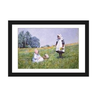 iCanvas "Buttercups and Daisies " by Minnie Jane Hardman - Bed Bath ...