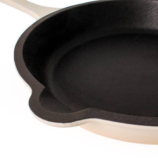 Neo 5pc Cast Iron Set 5Qt & 8Qt Cov.Dutch Ovens & 10" Fry Pan Meringue ...