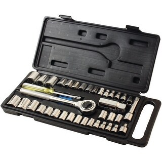 Hb Smith Tools 79940 40-Piece Drop-Forged Socket Set - As Pictured ...