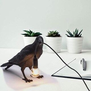 Lucky bird Table Lamp LED Crow Night Lights Bedside Reading lights ...