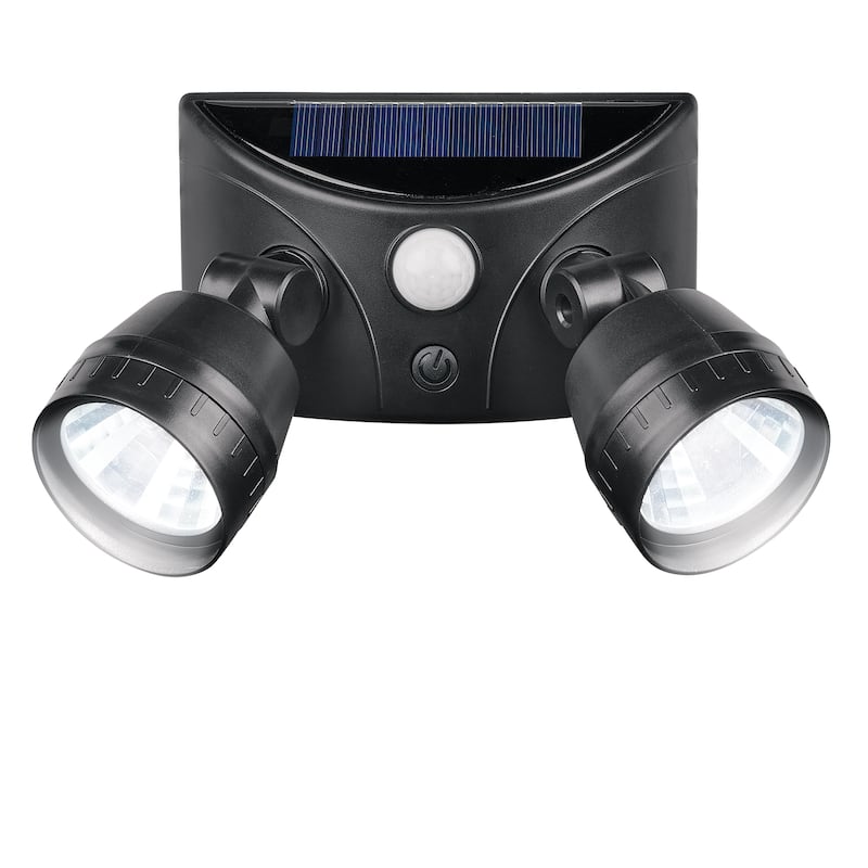 Solar Powered Security Light with Motion Sensor - 7.630 x 5.500 x 4.380 ...
