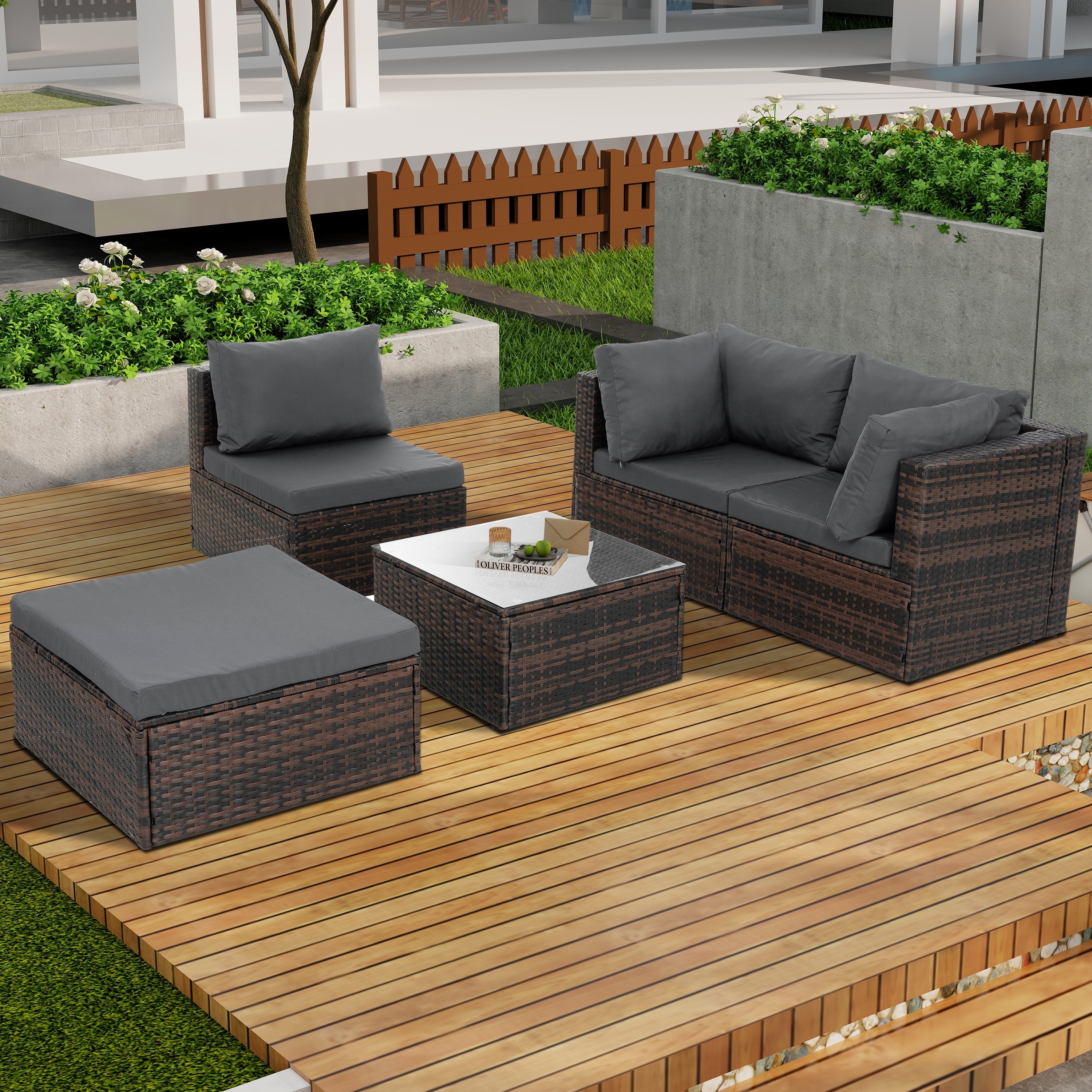 Cozy patio set store