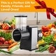 FITNATE Efficient Electric Grater Multifunctional Slicer Shredder for ...
