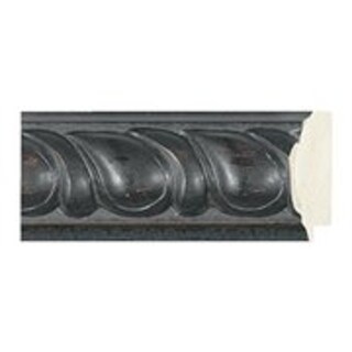Picture Frame Moulding Wood 100Ft Bundle Distressed/Aged Black Finish ...