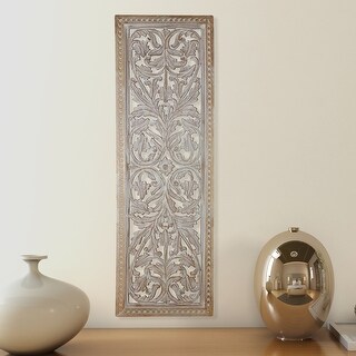 Attractive Mango Wood Wall Panel Hand Crafted With Intricate Details ...
