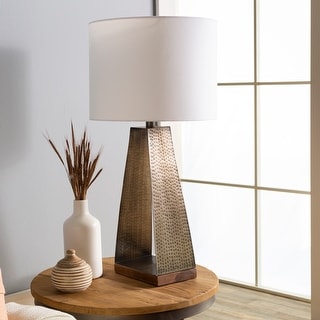 Artistic Weavers Luci Modern Textured Metal 27-inch Table Lamp - 27"H x ...