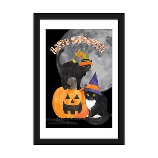 iCanvas "Fright Night Friends - Happy Halloween IV" by Tara Reed - Bed ...
