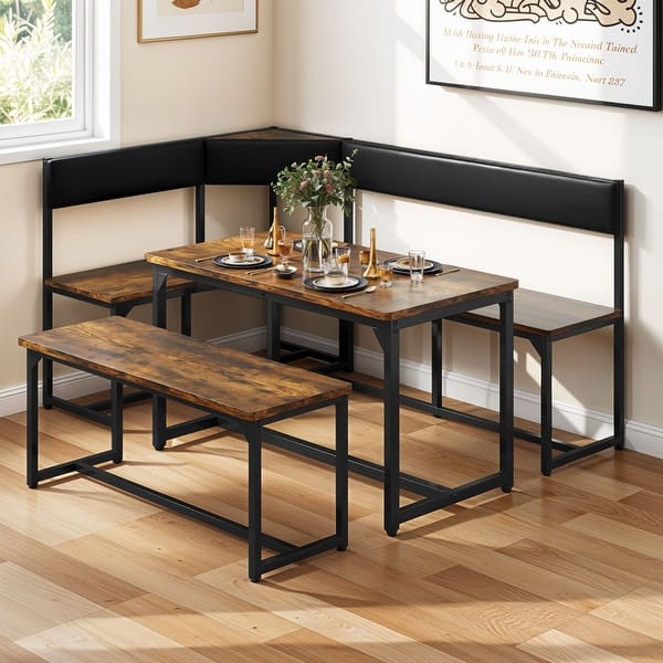 corner dining table dimensions