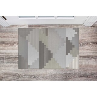 DUKE GREY Doormat By Kavka Designs - Bed Bath & Beyond - 34168824