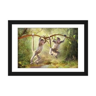 iCanvas "Little Monkeys" by Trudi Simmonds - Bed Bath & Beyond - 37493460