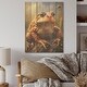 Designart "Classic Frog Portrait I" Frogs & Toads Wood Wall Decor ...