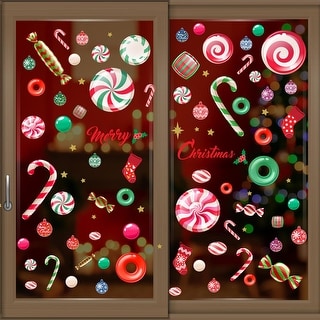 Walplus 93pcs Merry Christmas In Candyland Wall Decals Stickers Self ...