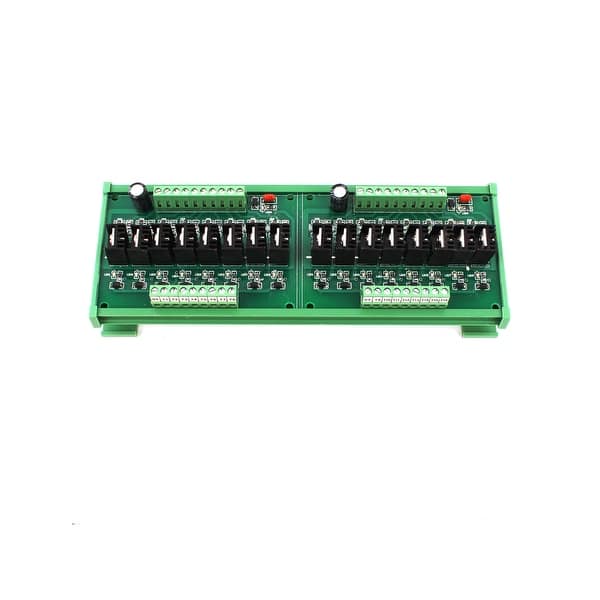 DC 24V 16 Channel Relay Module Transistor PLC Power Output Amplifier ...