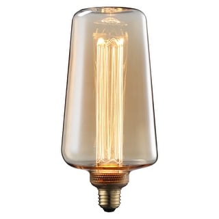 Irregular LED Decorative Vintage Edison Bulb, Dimmable, 2000K Soft Warm ...