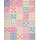 SAFAVIEH Handmade Children's Patchworks Pink New Zealand Wool Rug - Bed ...