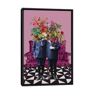iCanvas "Bunch Of Flowers" by Erika C. Brothers Framed - Bed Bath ...