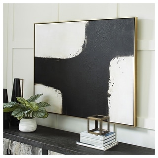 Ashley Furniture Reighlea Black/White Wall Art - Bed Bath & Beyond ...
