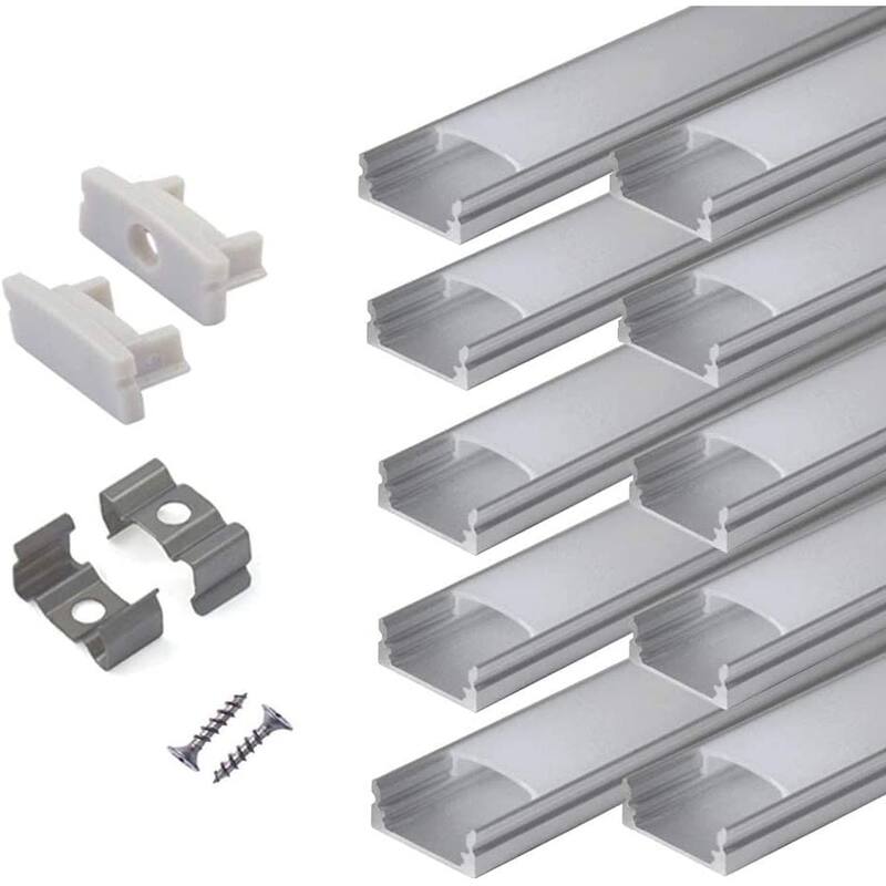 Dyconn LED Aluminum Channel for LED Strip for Kitchen Cabinet and ...